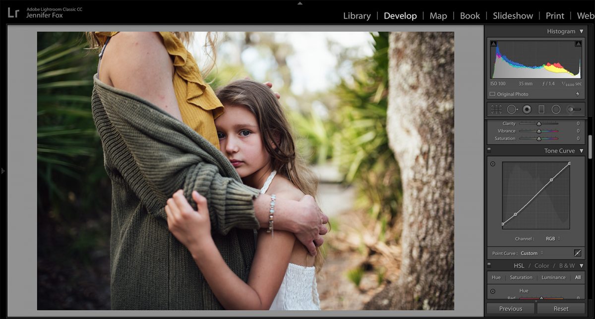 How to use Color Curves in Lightroom to add depth
